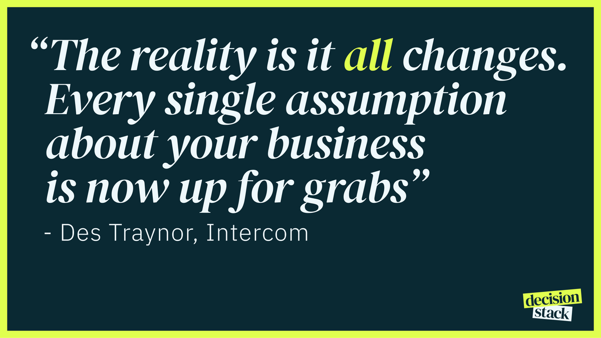 “What are we doing about AI?” When and How to Adapt your Decision Stack.